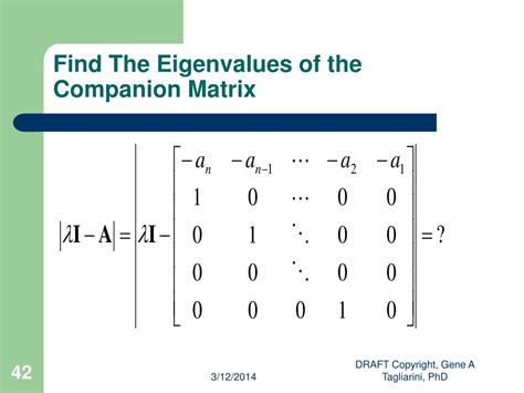 PPT Finding Eigenvalues And Eigenvectors PowerPoint Presentation ID