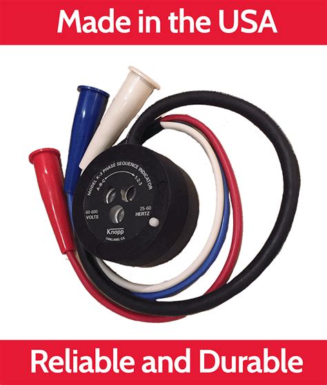 Phase Sequence Indicator Reliable Performance Anytime Tesco Metering