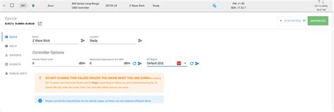 Zst39lr Europe Power Settings For Zwave Js Z Wave Home Assistant Community