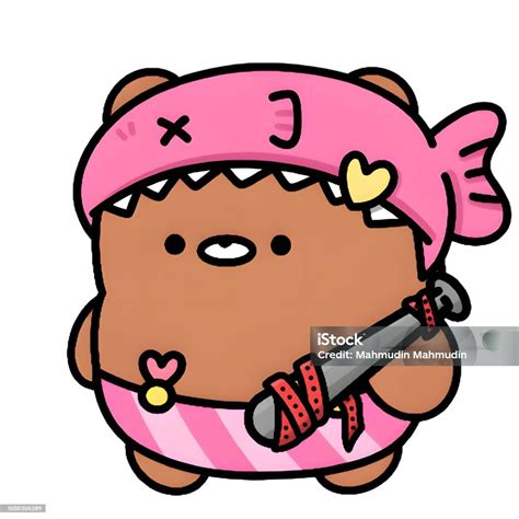 Whimsical Cartoon Characters In Colorful Clip Art Collection Stock Illustration Download Image