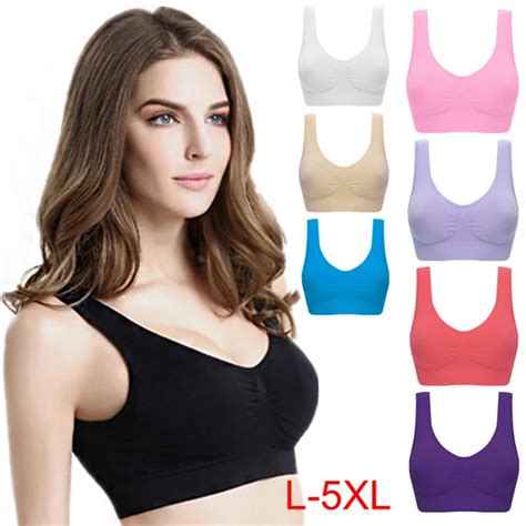 Newly Push Up Bra Plus Size Bras Women Bra Top Padded Wireless