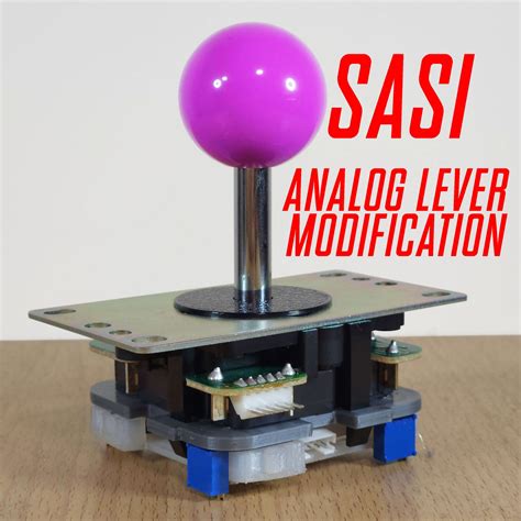 Analog Joystick For Arcade Sticks Sharp Analog Snap In Jlf Addon Etsy