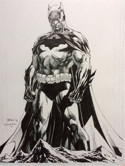 Scott Williams On Twitter Comic Blanco Y Negro Arte Del Cómic De Batman Batman Caricatura