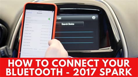 Chevrolet Spark How To Connect Bluetooth YouTube