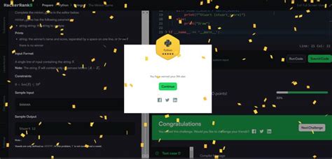 Arpit Sharma On Linkedin Python Hackerrank 5stargold Coding