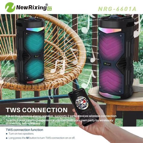 New Products Bt Speaker Portable Bt Speaker with Wireless Mic Subwoofer ...
