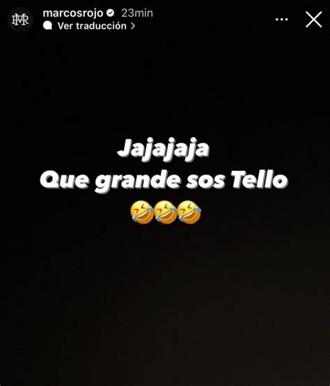 El Fuerte Posteo De Marcos Rojo Contra Tello Tras Perder La Final Con