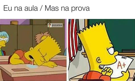 Eu Na Aula Mas Na Prova Memes