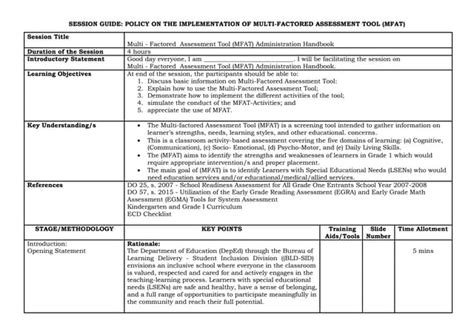 439709305 Ssession Guide Mfat Docx 1doc