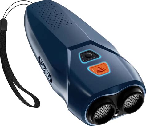 ᐉ Відлякувач собак ультразвуковий Ultrasonic Pu70 Usb акумуляторний із ліхтариком Синій