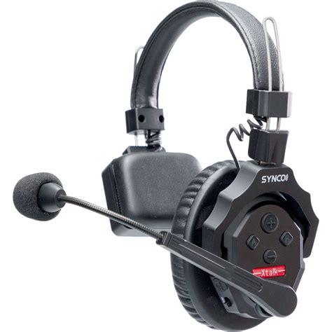 synco x talk x1 wireless intercom single ear headset xtalk x1