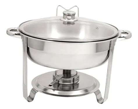 Juego De Plato Para Calentar Alimentos De Acero Inoxidable Mercadolibre