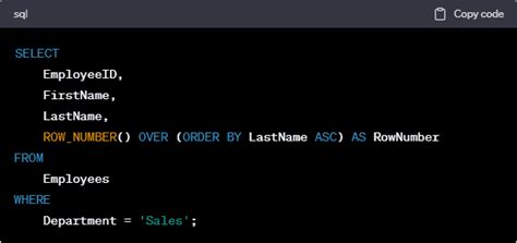 Row Number Function In Sql Pickl Ai