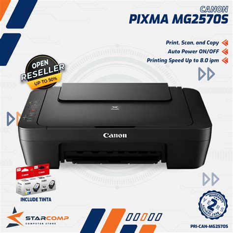Jual Printer Canon Pixma MG2570S Inkjet All In One Print Scan Copy