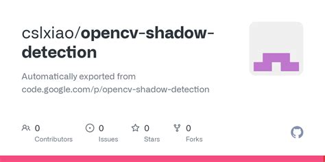 Github Cslxiaoopencv Shadow Detection Automatically Exported From
