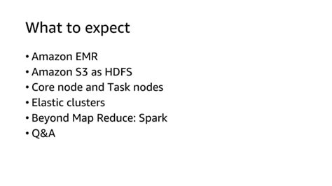 Amazon Elastic Map Reduce The Concepts PPT