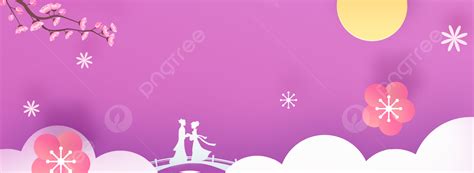Fondo Creativo Púrpura Arco Chino Día De San Valentín Morado Creativo