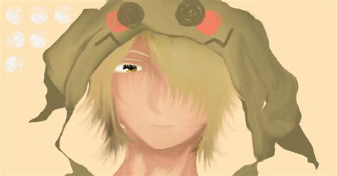 ポケモン ミミッキュ擬人化 灰濡のイラスト Pixiv