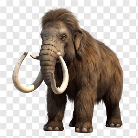 قصاصات فنية للماموث الصوفي جودة عالية وشفافة الماموث الصوفي قصاصات فنية الرسوم التوضيحية