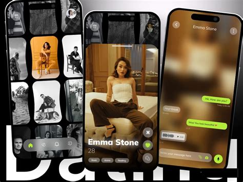 dating ai app design by lazy kar for lazyinterface ui ux team on dribbble