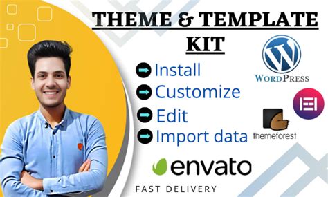 Install And Edit Envato Template Kit Within 1 Hour Only By Danish6t Fiverr