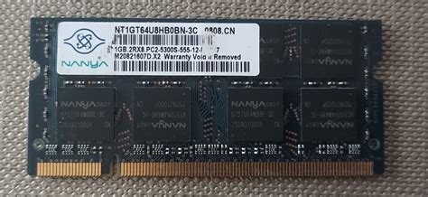 NANYA 1GB DDR2 PC2 5300S SODIMM 200p