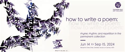 How To Write A Poem Rhyme Rhythm And Repetition In The Permanent