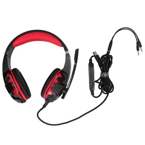 Tmishion Casque De Jeu Filaire Python Fly G9000max Avec Suppression De