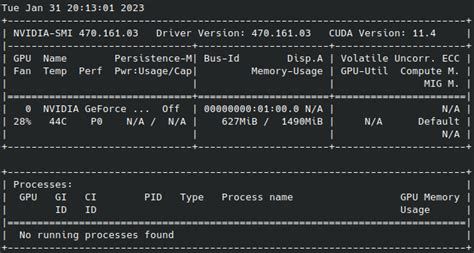 Problem Displaying Running Processes In Nvidia Smi Rlinux4noobs
