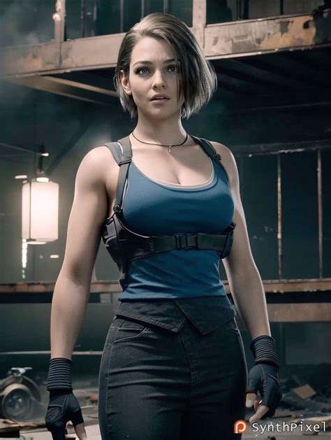 Jill Valentine From Reisdent Evil Death Island By Synthpixel On Deviantart