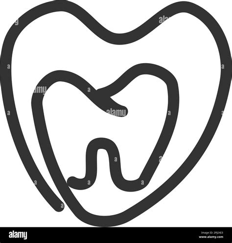 Dental Logo Template Icon Illustration Brand Identity Isolated And