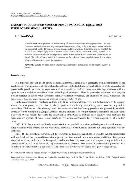 Cauchy Problem For Nonuniformly Parabolic Equations With Power