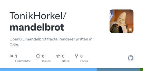 Github Tonikhorkelmandelbrot Opengl Mandelbrot Fractal Renderer Written In Odin