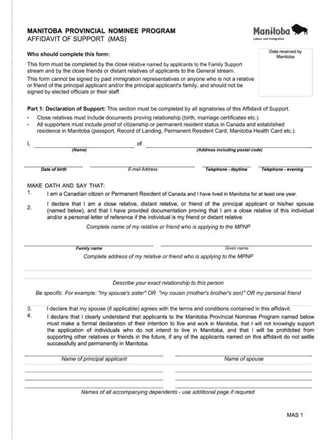 Mpnp Support Letter Fill Online Printable Fillable Blank PdfFiller