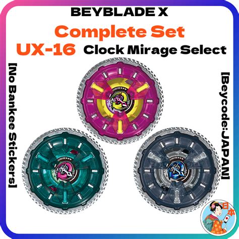 Release Date October 11th Complete Setbeyblade X Ux 16 Random Booster Clock Mirage Select 9