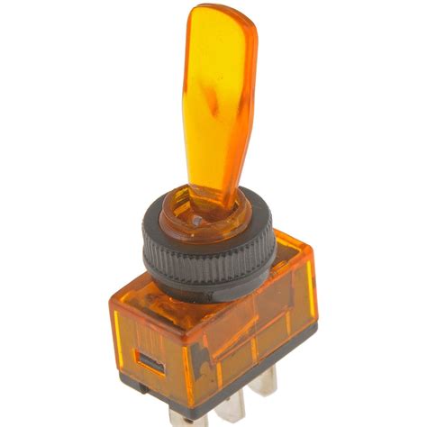 Dorman Conduct Tite Amber Lever Glow Electrical Toggle Switch