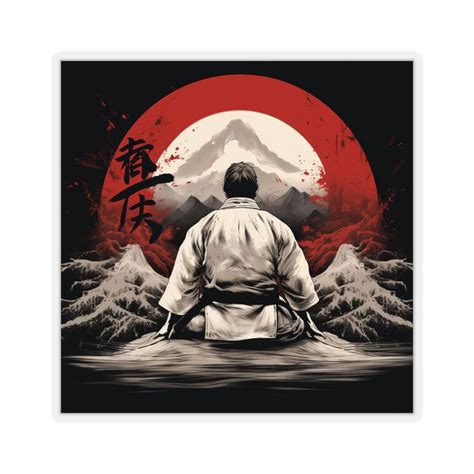 Jiu Jitsu Kanji Japanese Bjj Judo Grappler Decal Sticker Etsy Etsy