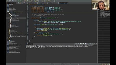 Using A Pom File Xml In Maven To Run An App In Java To Connect To Mysql Client Youtube