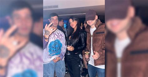 Wanda Nara De Fiesta Con Duki Y Bizarrap Su Foto Juntos Y ¿un Palito