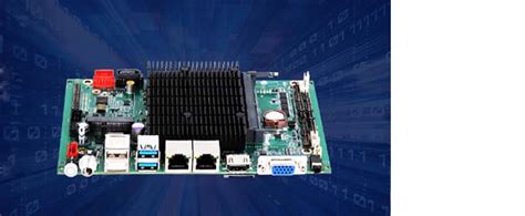 Dual Lan X SBC J CPU Embedded Single Board Computer With Two Ethernet Ports