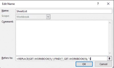 Automatic Worksheet Tabs List In Excel The Old Way Office Watch