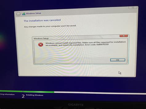 Trying To Install Windows This Always Happens Ive Swapped The M2 To