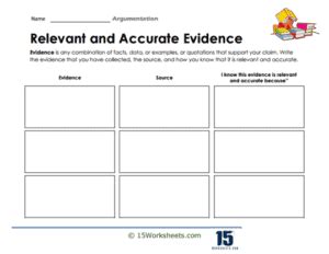 Argumentation Worksheets Persuasive Flow Worksheets Com