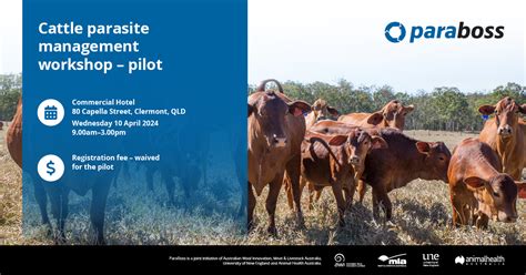 Cattle Parasite Management Workshop Pilot 3 Paraboss