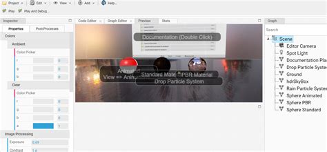 Remove Area Under Scene Preview Issue 96 BabylonJS Editor GitHub