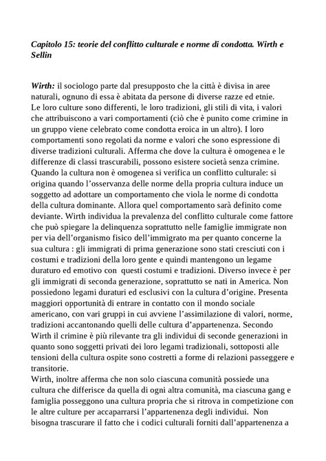 Devianza E Crimine Antologia Ragionata Di Teorie Classiche E