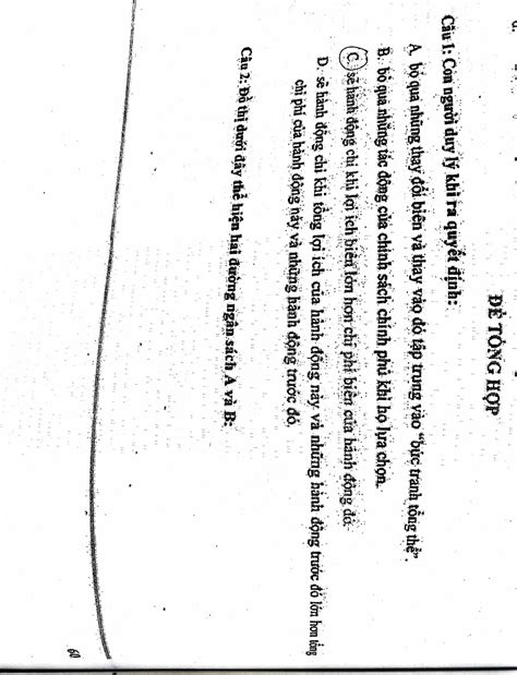 SOLUTION: Kinh te vi mo e to ng ho p - Studypool