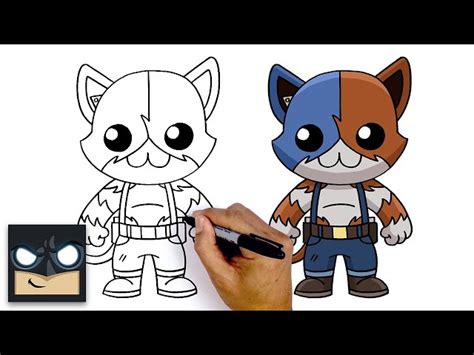 How To Draw Meowscles New Top Secret Fortnite Season 2 Battle Pass