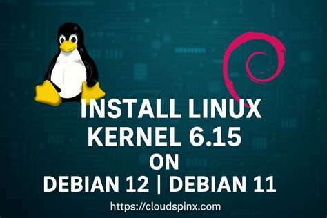 Install Linux Kernel On Debian Debian CloudSpinx