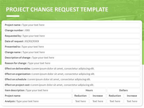 Project Change Log 04 PowerPoint Template SlideUpLift